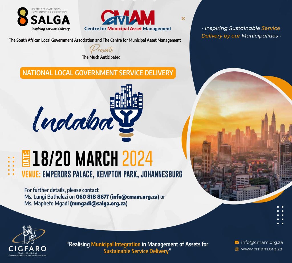 National Local Government Service Delivery Indaba - CMAM