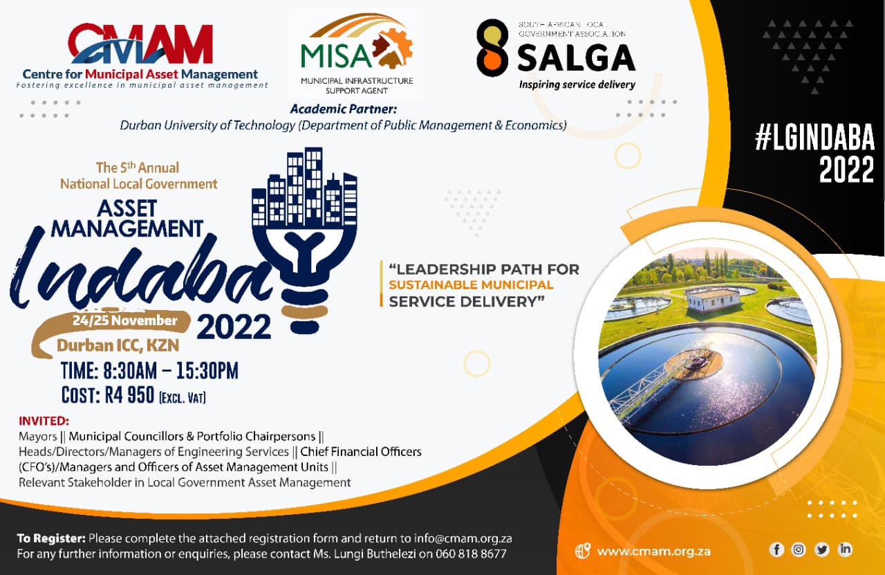 Indaba 2022 - Centre For Municipal Asset Management